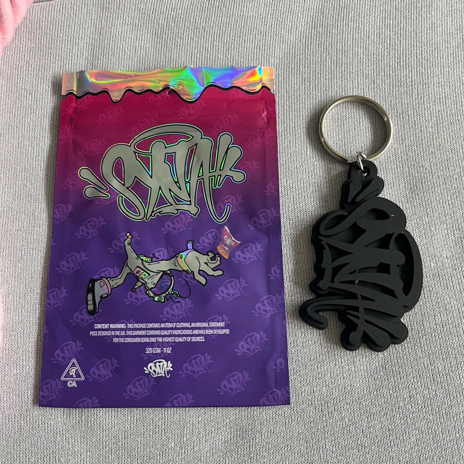 SYNA WORLD 'Grey/Pink Tracksuit